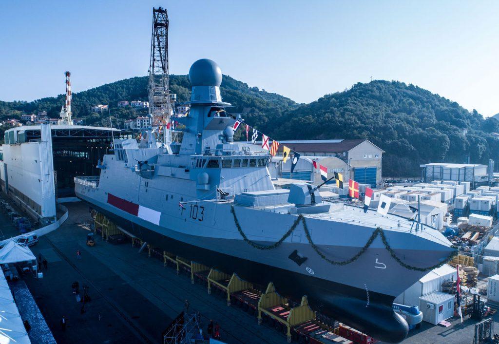 Fincantieri Launches Third Al Zubarah Class Corvette for Qatar Emiri ...