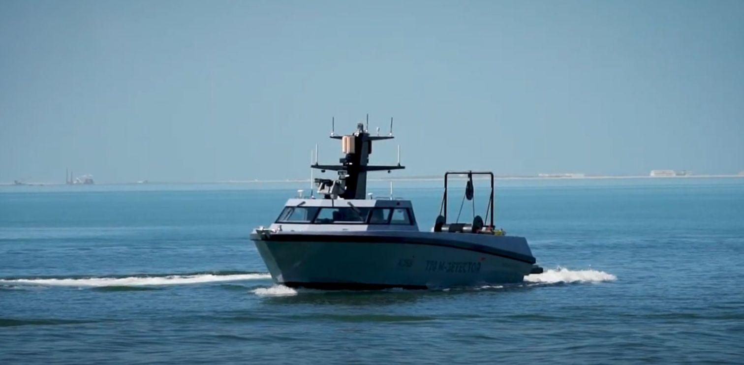 EDGE, ADSB and IAI Present Unmanned Maritime System - GBP