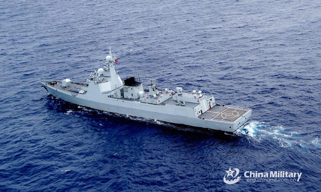 Chinese Destroyer Zhanjiang Makes LIMA Debut - GBP