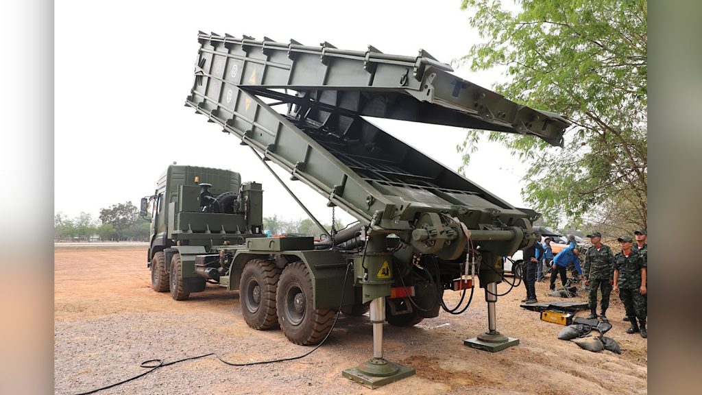 Thai Army Tests DTI-STD-003 Bridge Layer Prototype - GBP