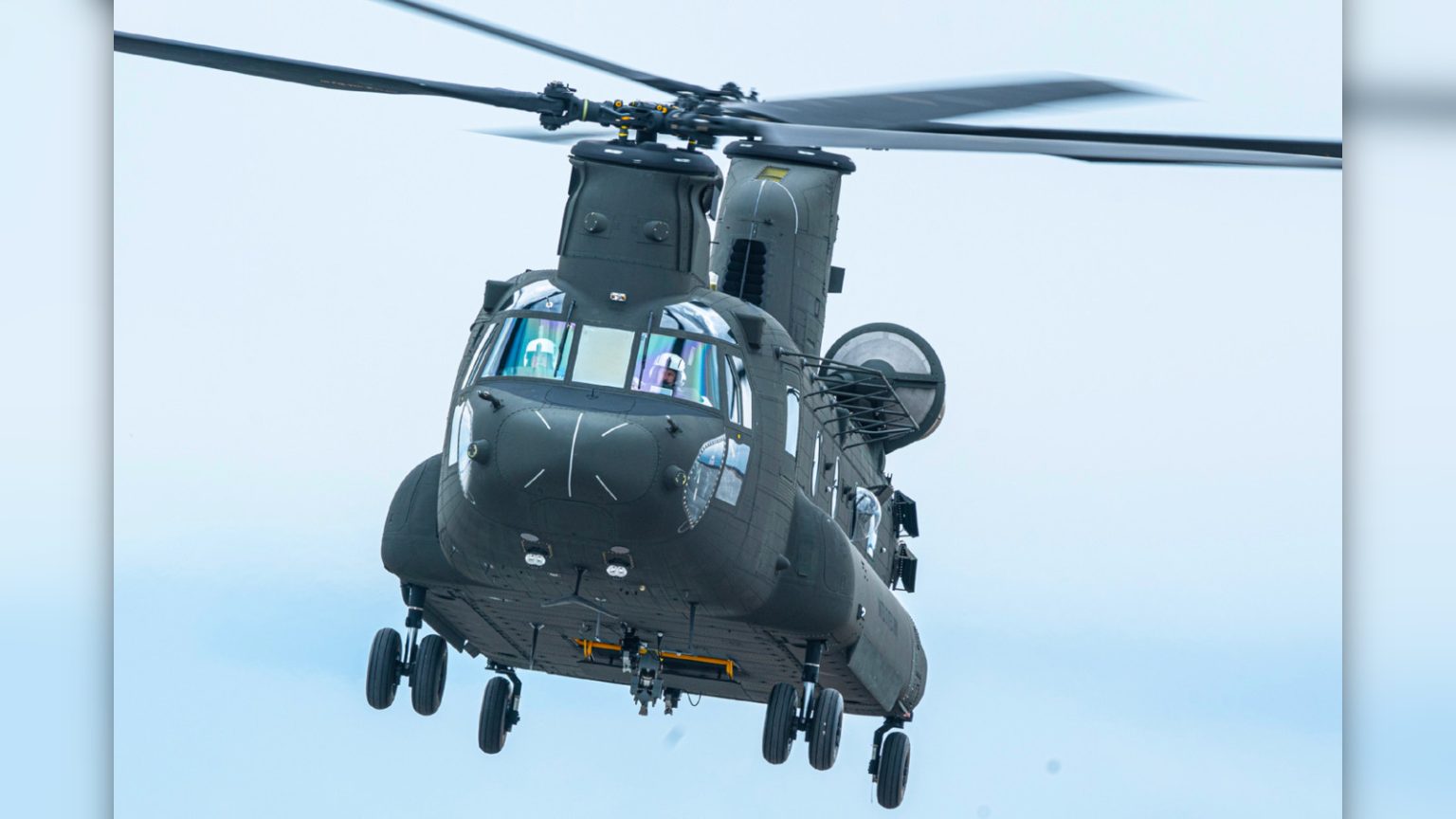 Boeing Delivers First CH-47F Block II Chinook to U.S. Army - GBP