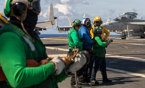 USS George Washington Sailors Conduct Mass Casualty Drill in Philippine ...