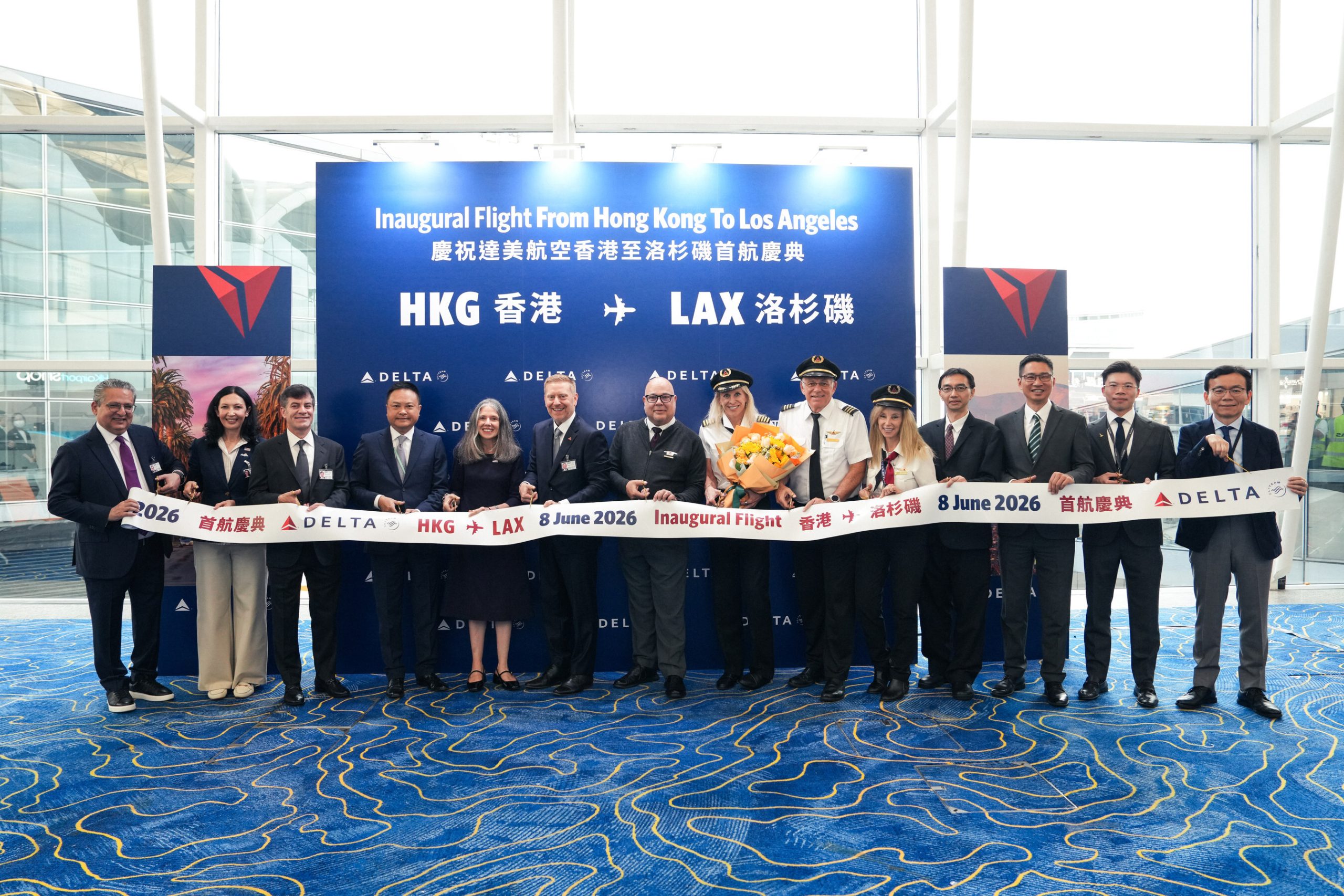 Delta Launches Historic Transpacific Flight Resumption - GBP